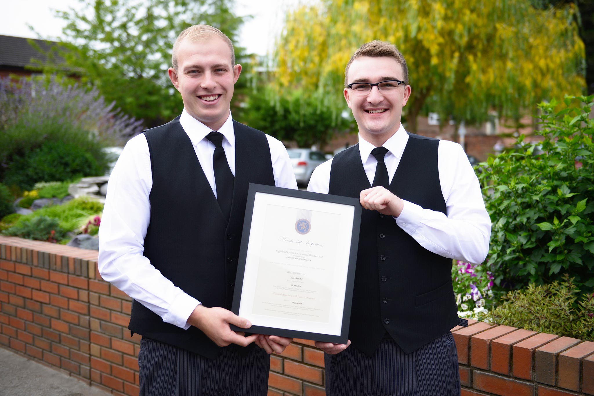 NAFD Inspection - Cliff Bradley & Sons Funeral Directors